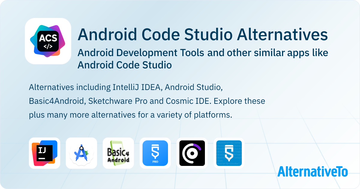 Android Code Studio Alternatives: Top 7 Android Development Tools ...