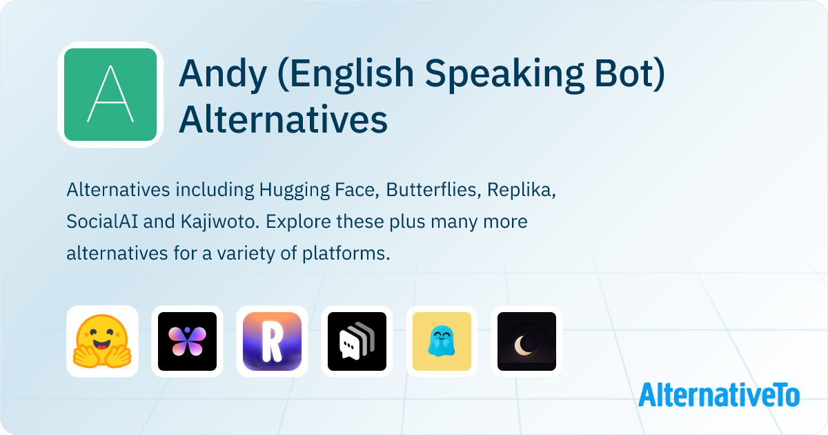 Andy (English Speaking Bot) Alternatives - Explore Similar Apps ...
