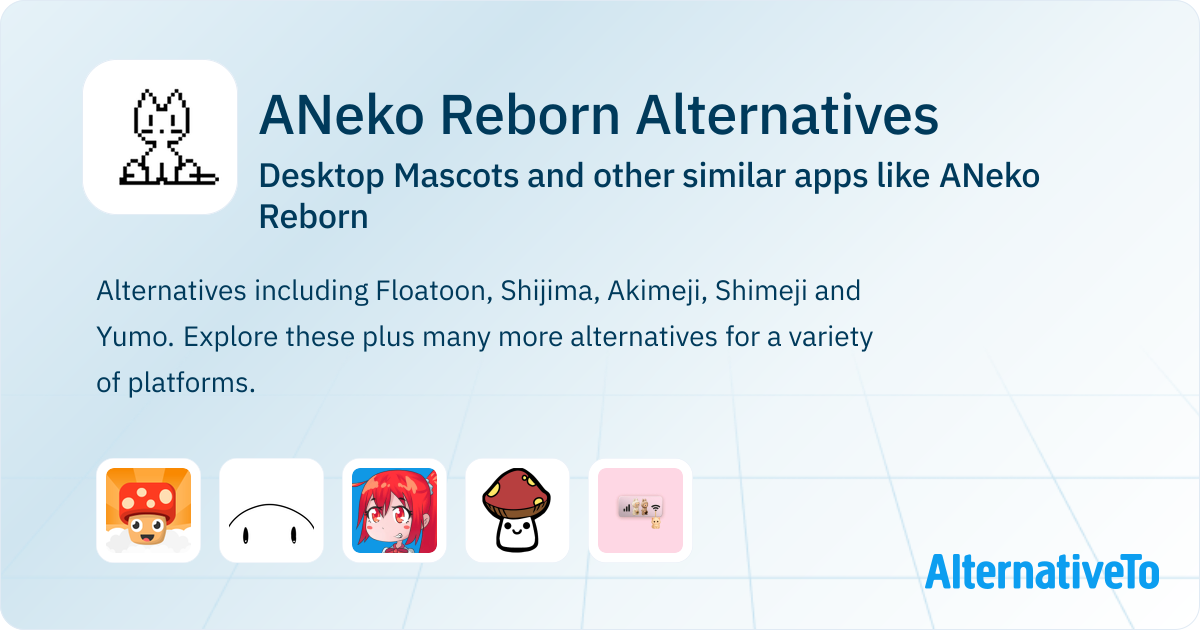 ANeko Reborn Alternatives: Top 5 Desktop Mascots & Similar Apps ...