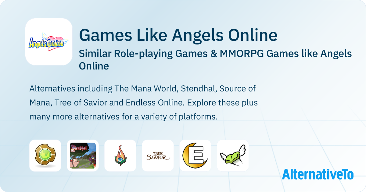 Games Like Angels Online: Similar Role-playing Games 2025 | AlternativeTo