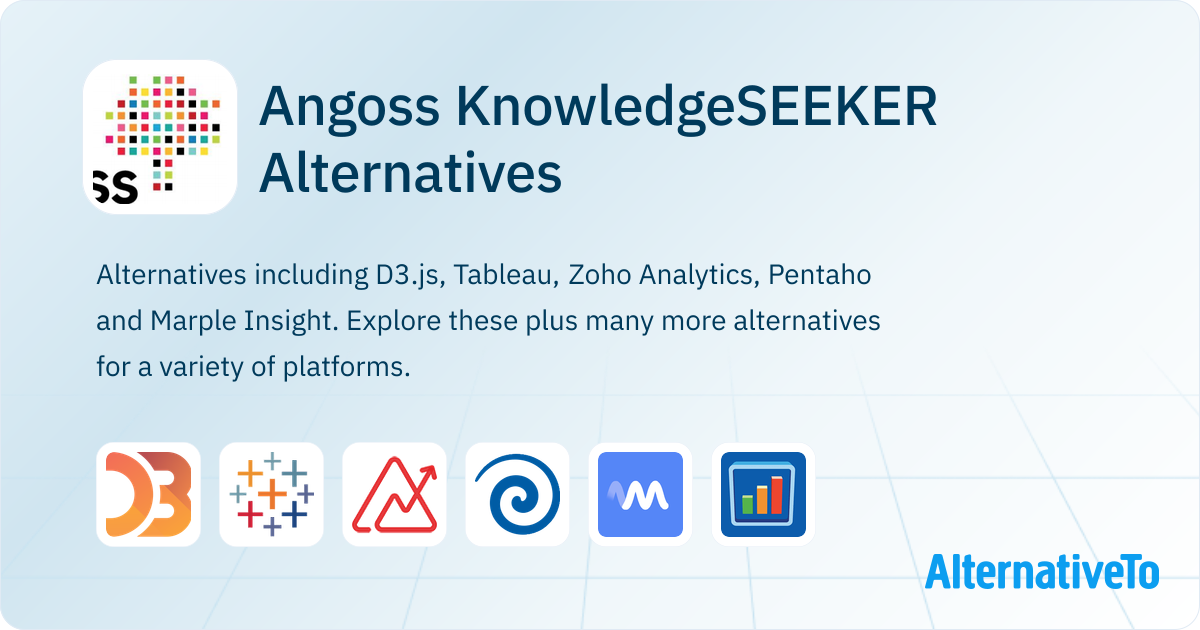 Angoss KnowledgeSEEKER Alternatives - Explore Similar Software ...