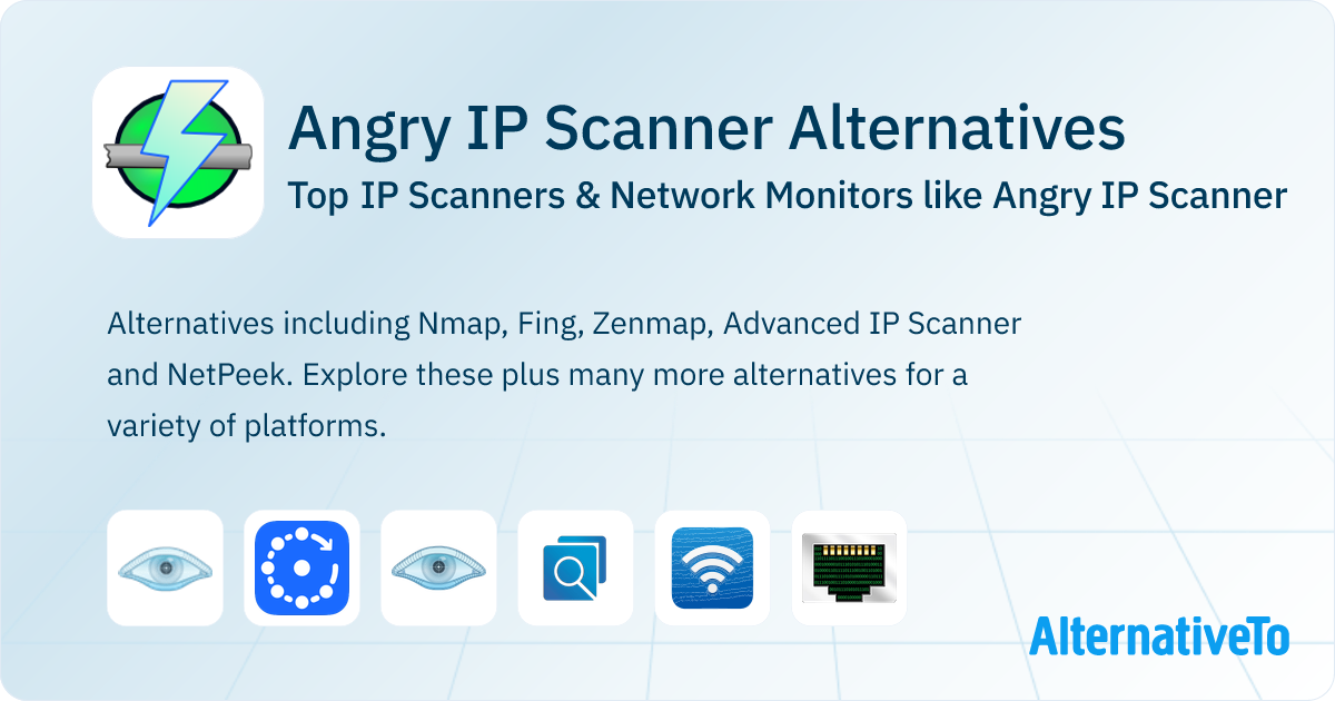 Great Angry IP Scanner Alternatives: Top IP Scanners in 2025 ...
