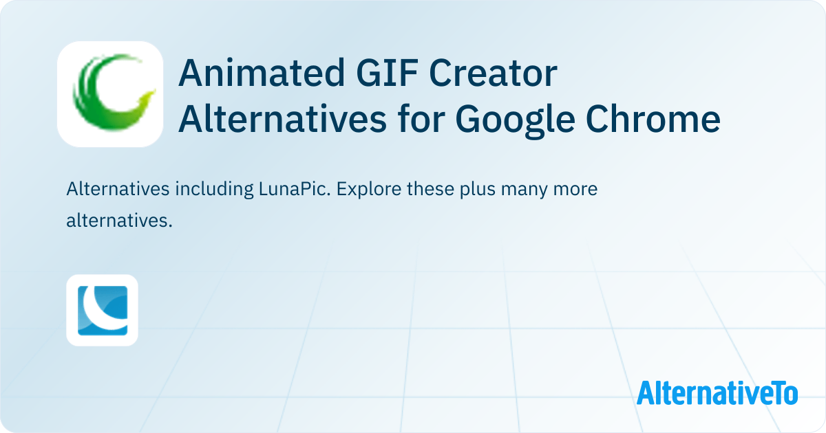 Animated GIF Creator Alternatives for Google Chrome: Top 1 Animated GIF ...