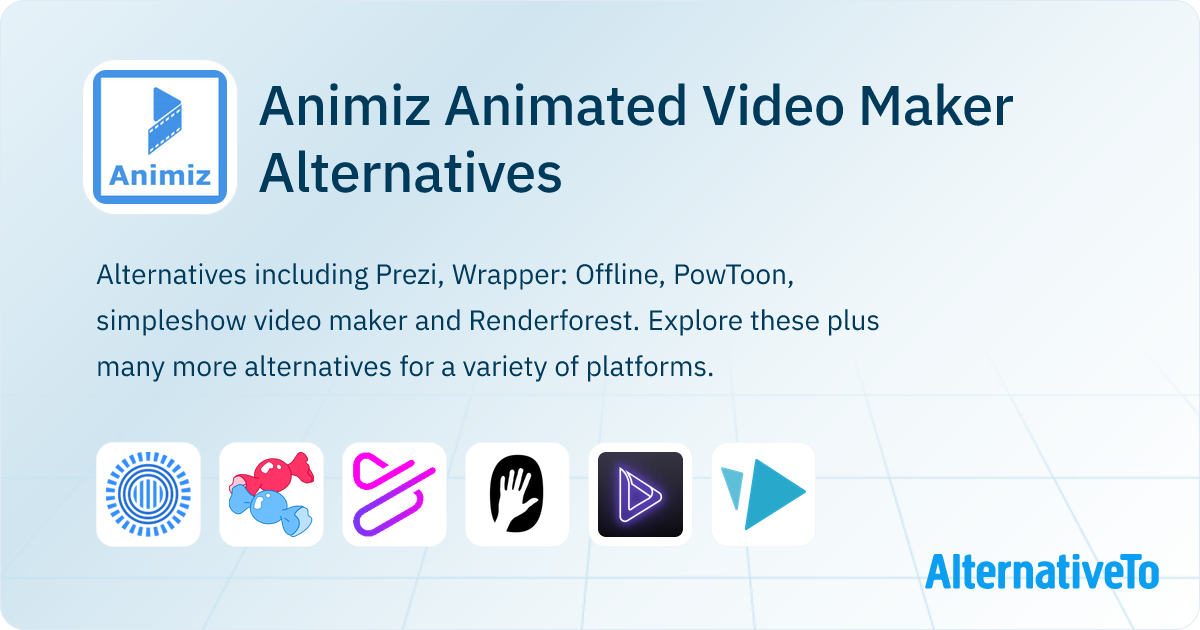 Animiz Animated Video Maker Alternatives - Explore Similar Software ...