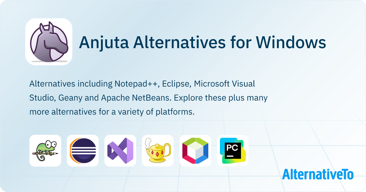 Anjuta Alternatives for Windows: Top 12 IDEs & Similar Apps | AlternativeTo