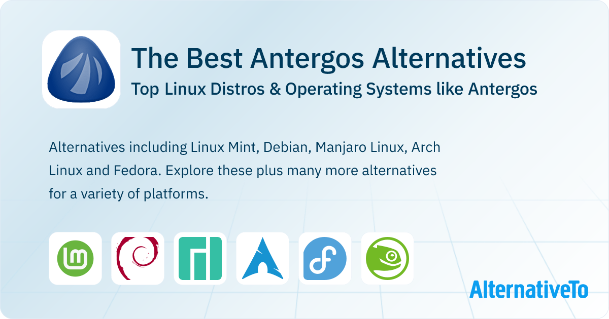 Best Antergos Alternatives: Top Linux Distros in 2024 | AlternativeTo