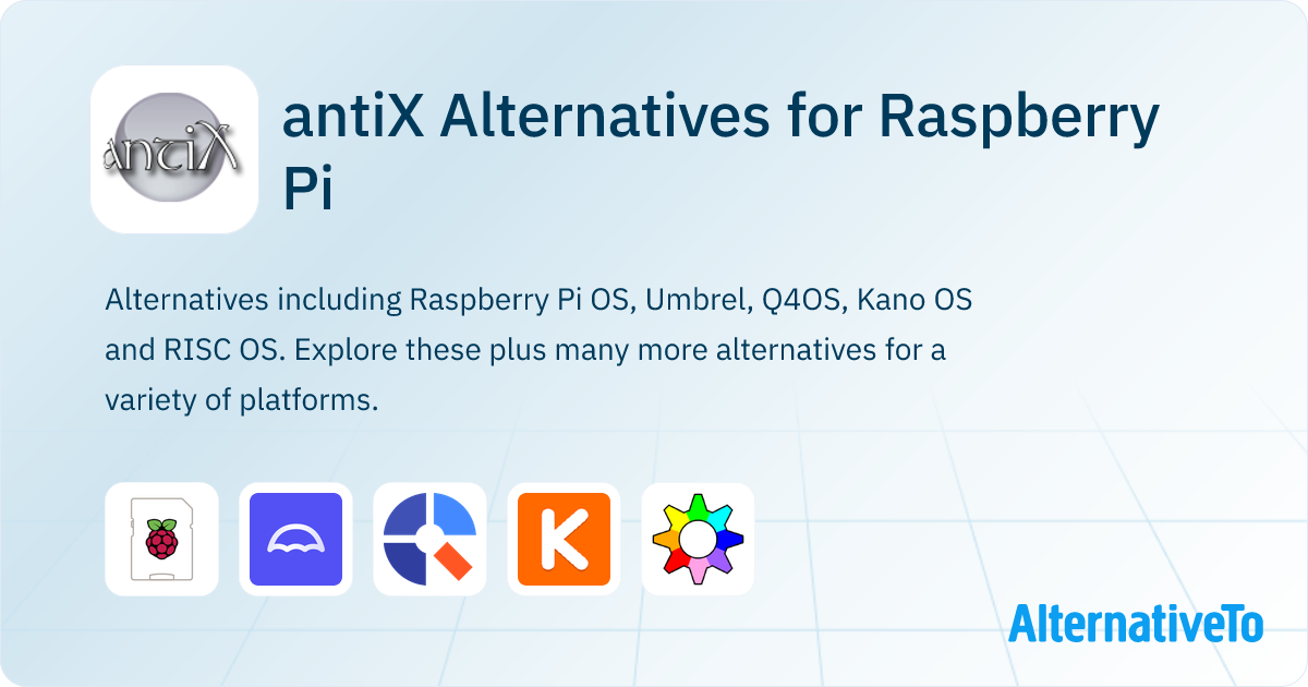 antiX Alternatives for Raspberry Pi: Top 5 Linux Distros & Operating ...