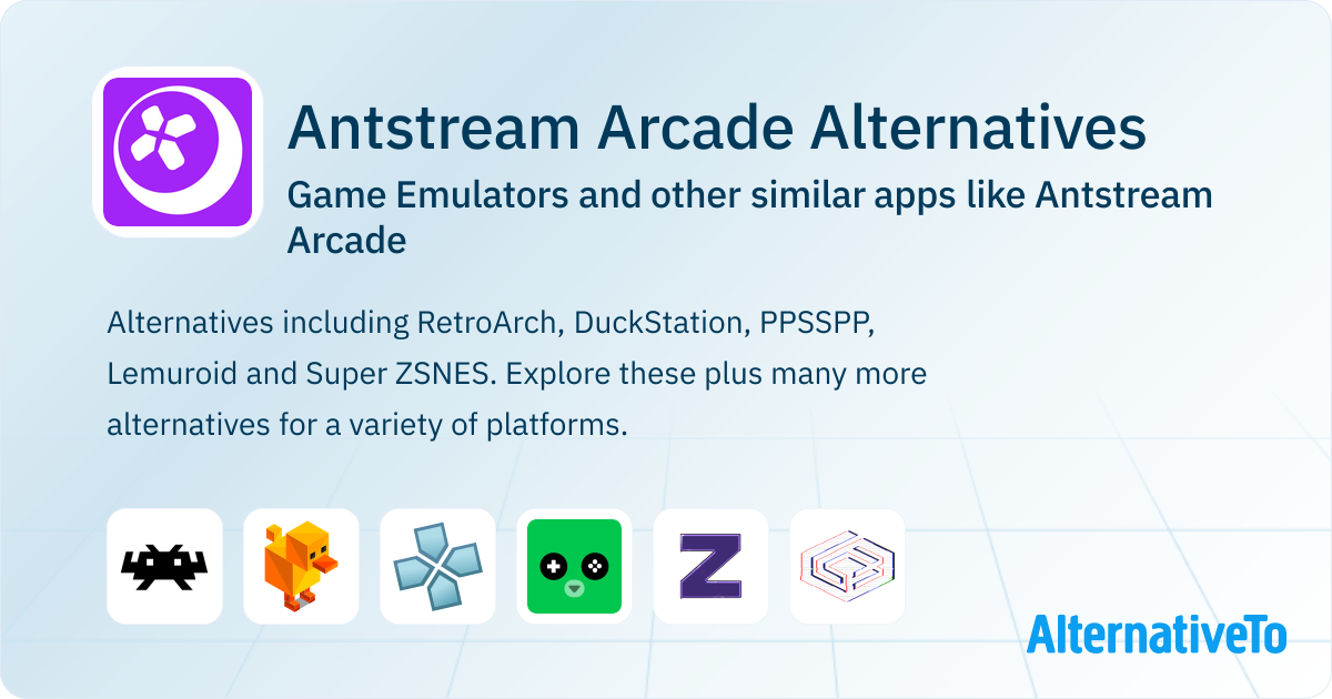Antstream Arcade Alternatives: Top 12 Game Emulators & Similar Apps ...