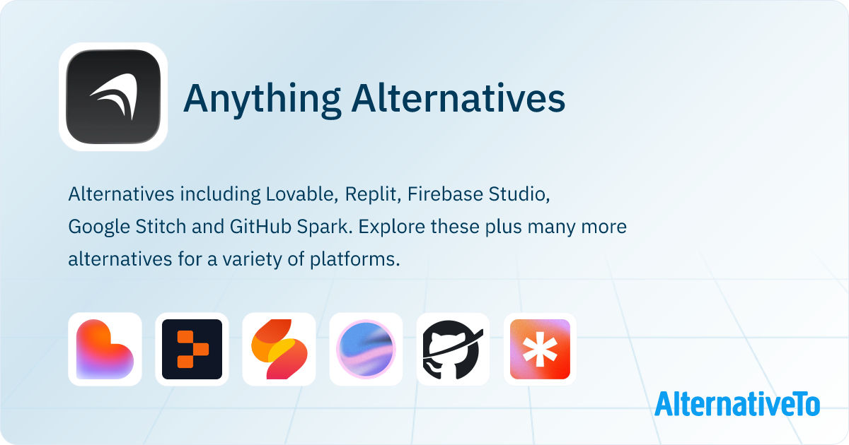 Anything Alternatives - Explore Similar Apps & Services | AlternativeTo