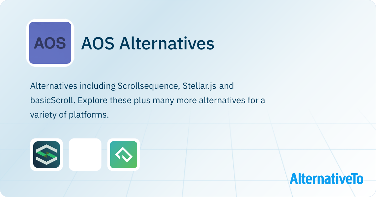 AOS Alternatives - Explore Similar Sites & Apps | AlternativeTo