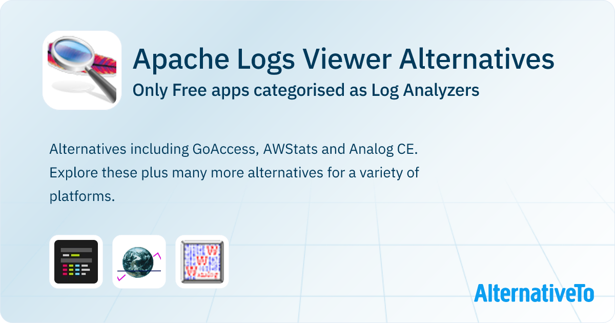 Free Apache Logs Viewer Alternatives: Top 3 Log Analyzers | AlternativeTo