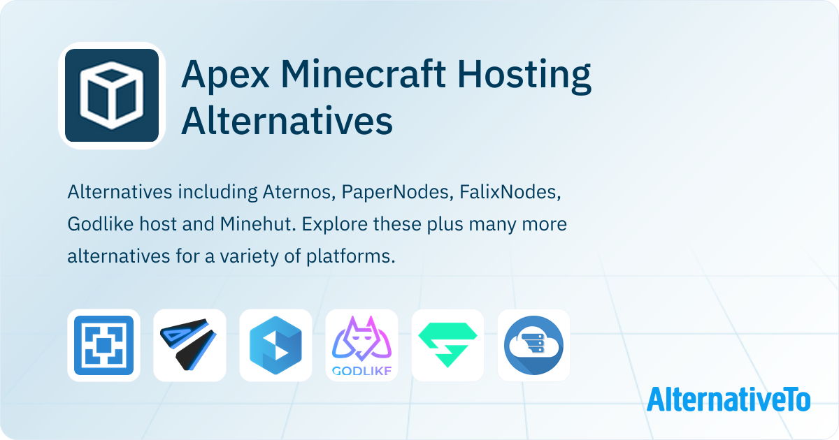 Apex Minecraft Hosting Alternatives - Explore Similar Sites & Apps ...