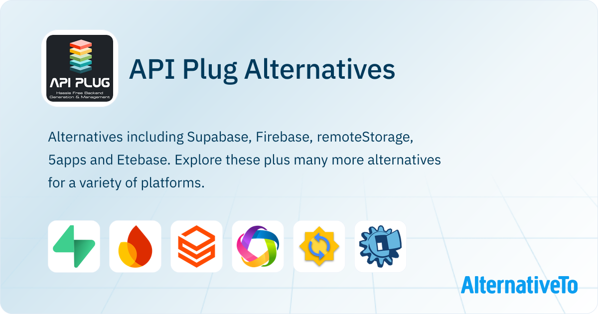 API Plug Alternatives - Explore Similar Sites & Apps | AlternativeTo