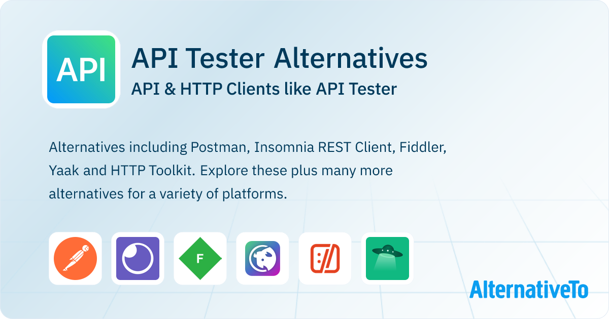 API Tester Alternatives: Top 12 API & HTTP Clients | AlternativeTo