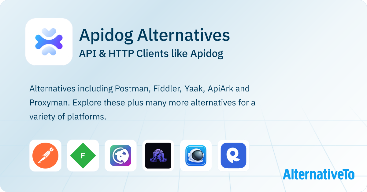 Apidog Alternatives: Top 12 API & HTTP Clients | AlternativeTo