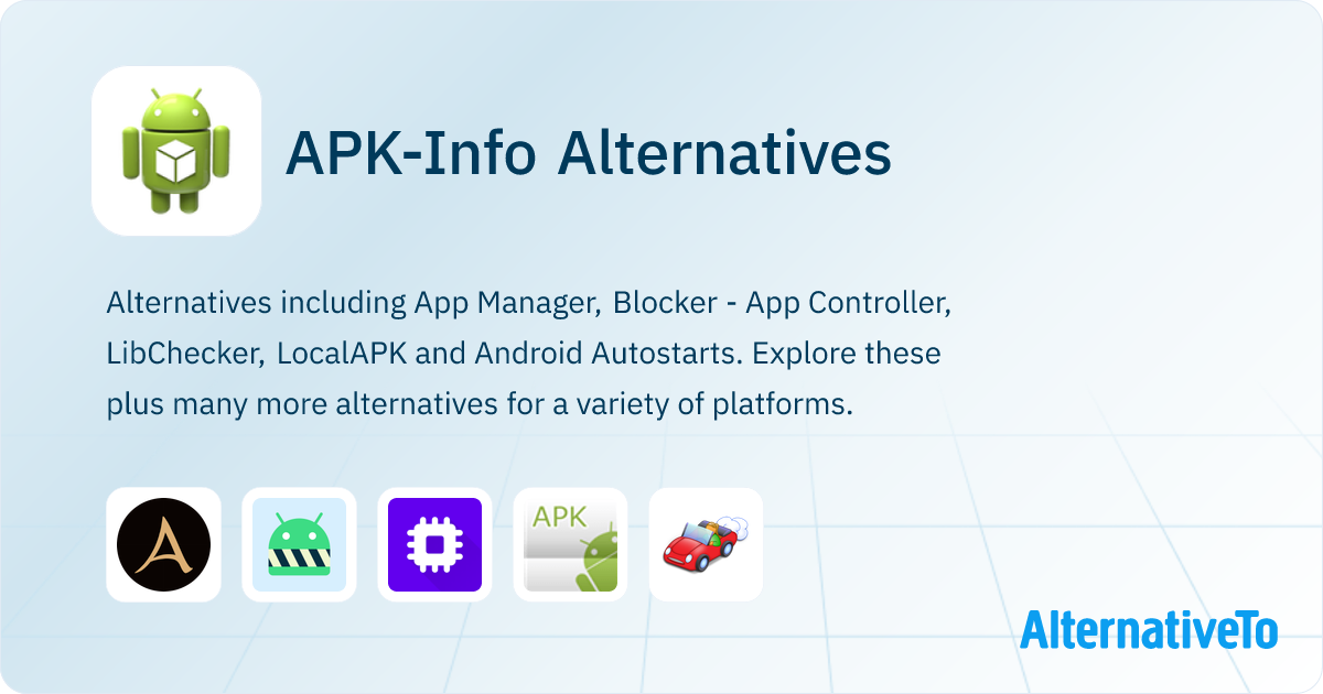 APK-Info Alternatives - Explore Similar Software | AlternativeTo
