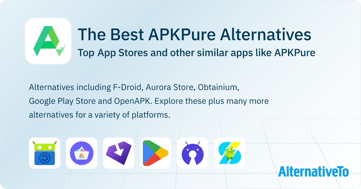 Best APKPure Alternatives: Top App Stores in 2025 | AlternativeTo