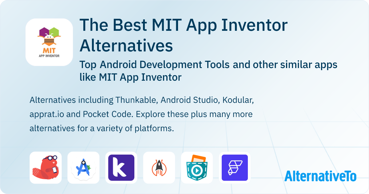 Best MIT App Inventor Alternatives: Top Android Development Tools in ...