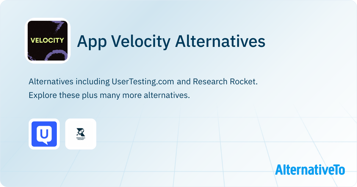 App Velocity Alternatives - Explore Similar Sites & Apps | AlternativeTo