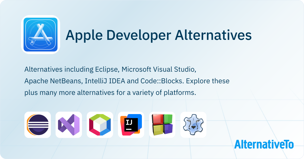 Apple Developer Alternatives - Explore Similar Apps | AlternativeTo