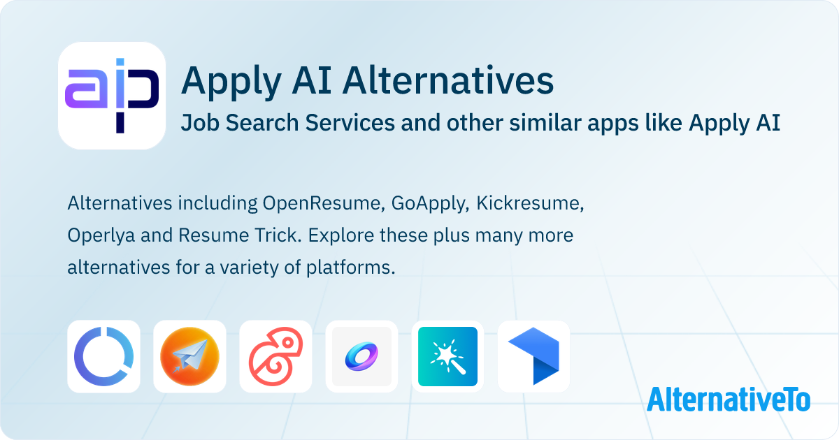 Apply AI Alternatives: Top 15 Job Search Services & Similar Websites ...