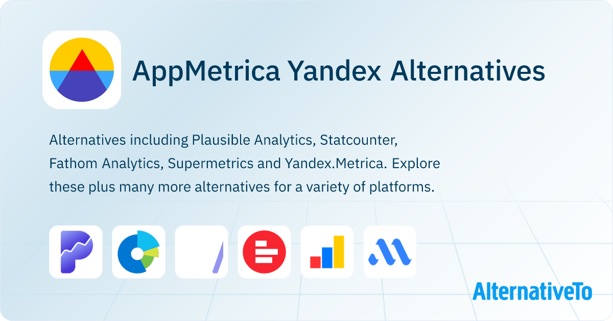 AppMetrica Yandex Alternatives - Explore Similar Sites & Apps ...