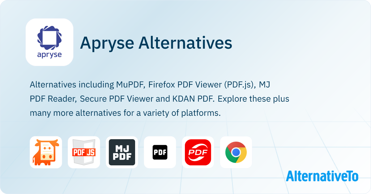 Apryse Alternatives - Explore Similar Apps & Services | AlternativeTo