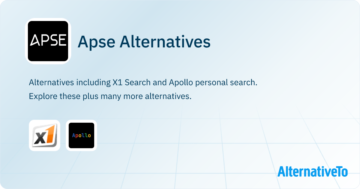 Apse Alternatives - Explore Similar Software | AlternativeTo