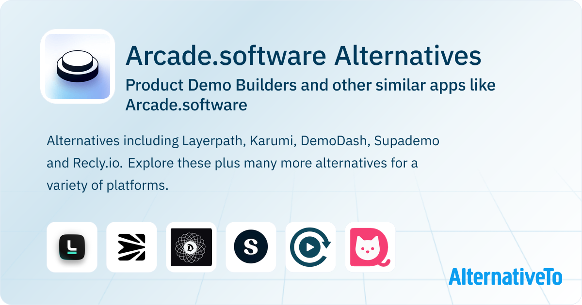 Arcade.software Alternatives: Top 7 Product Demo Builders & Similar ...