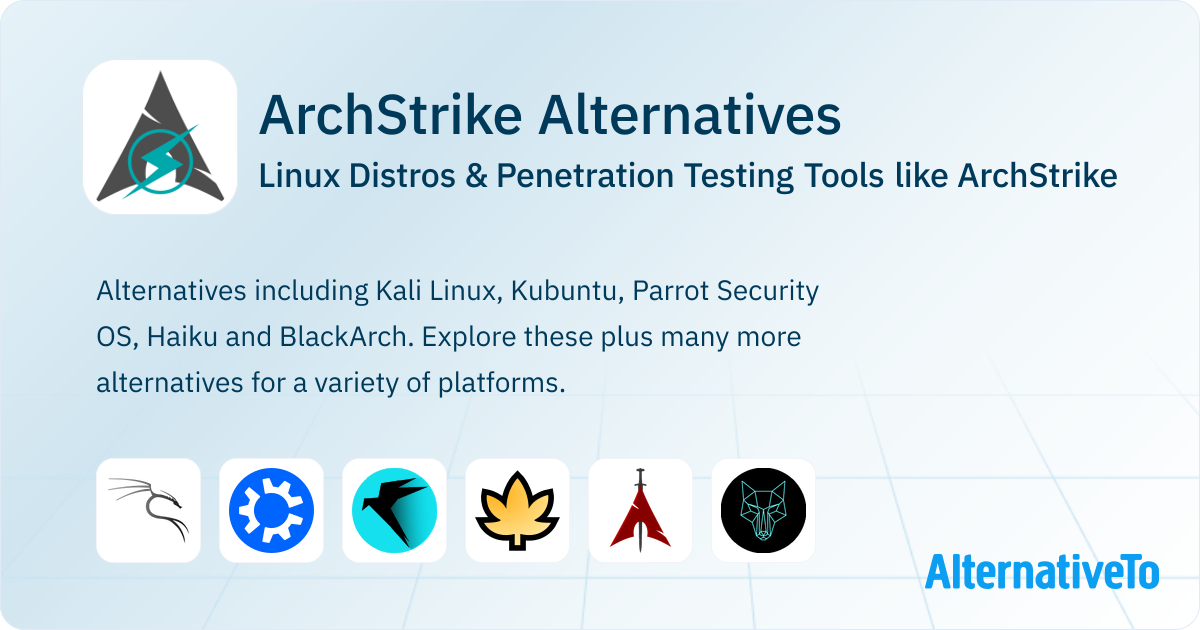 ArchStrike Alternatives: Top 16 Linux Distros | AlternativeTo