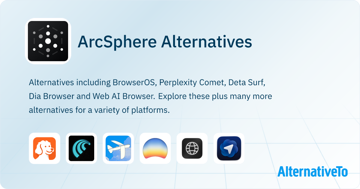 ArcSphere Alternatives - Explore Similar Apps | AlternativeTo