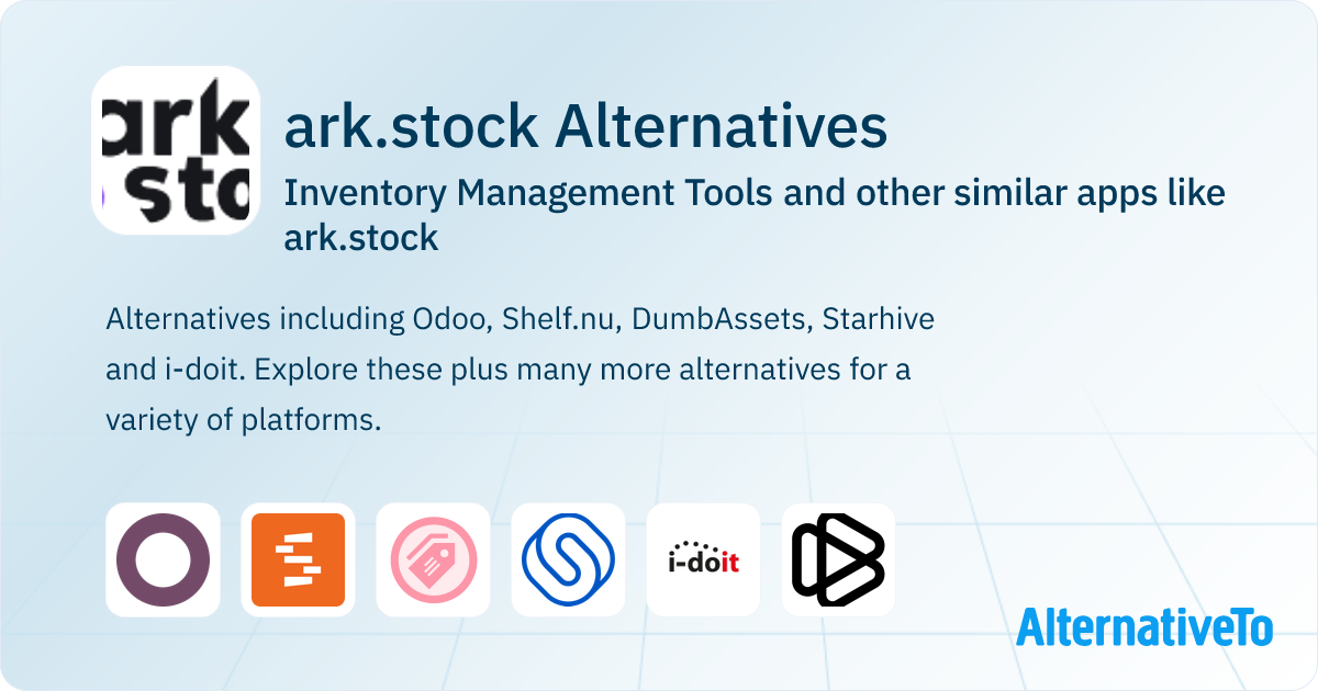 ark.stock Alternatives: Top 17 Inventory Management Tools & Similar ...
