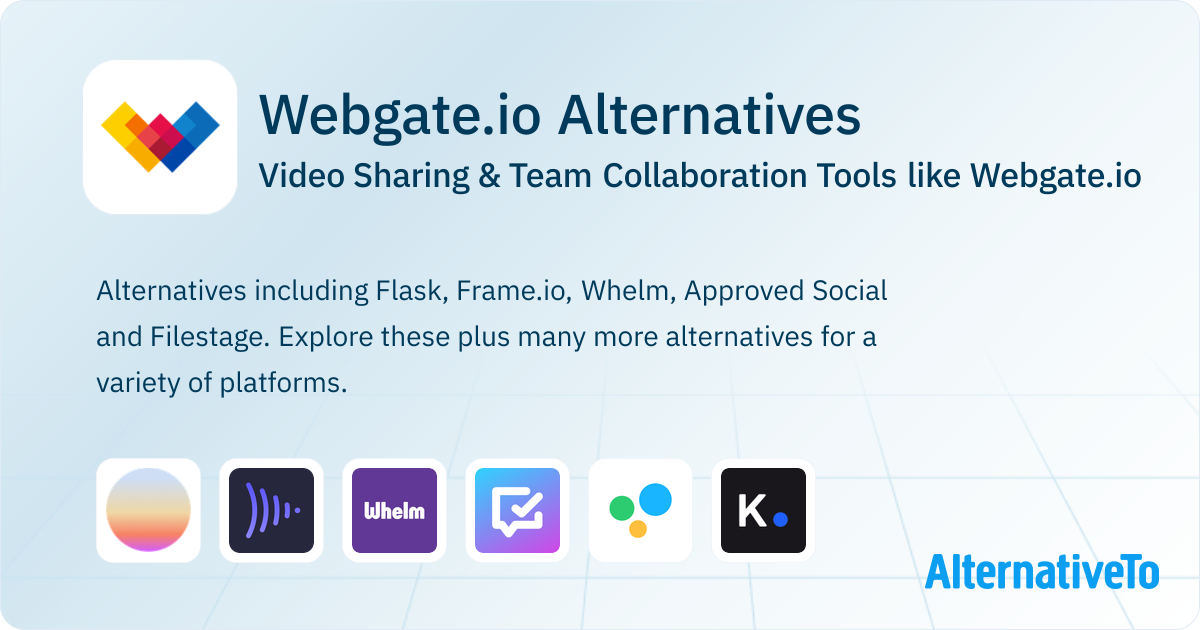 Webgate.io Alternatives: Top 14 Video Sharing Tools | AlternativeTo