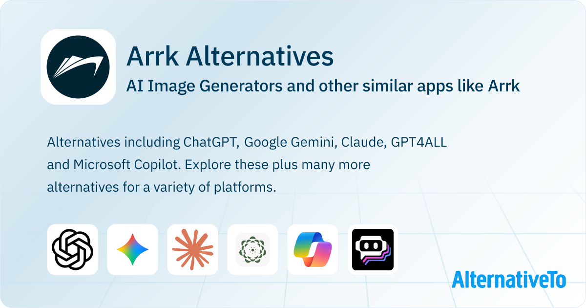Arrk Alternatives: Top 12 AI Image Generators & Similar Apps ...