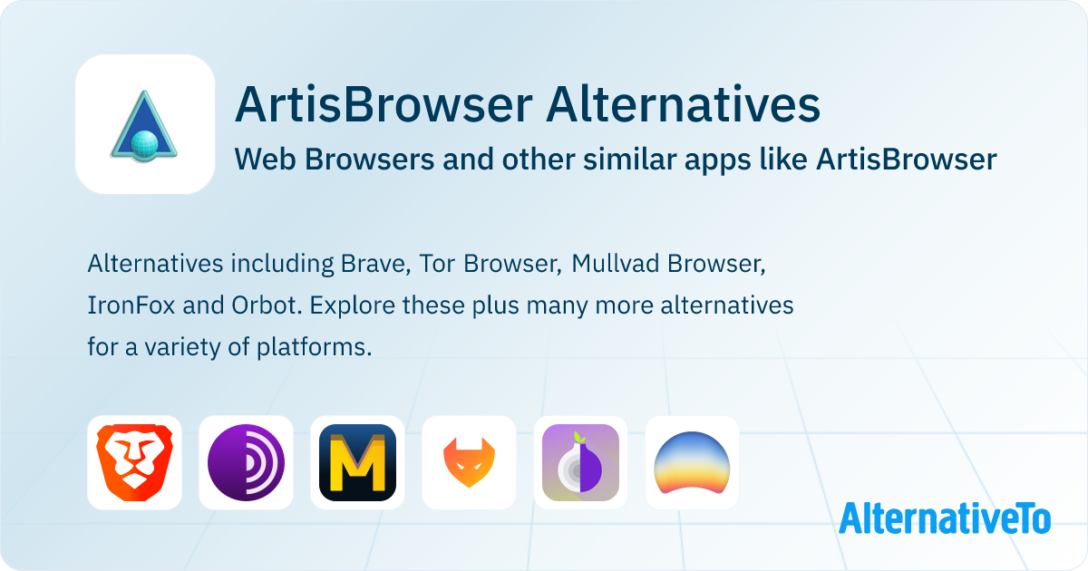 ArtisBrowser Alternatives: Top 12 Web Browsers & Similar Apps ...