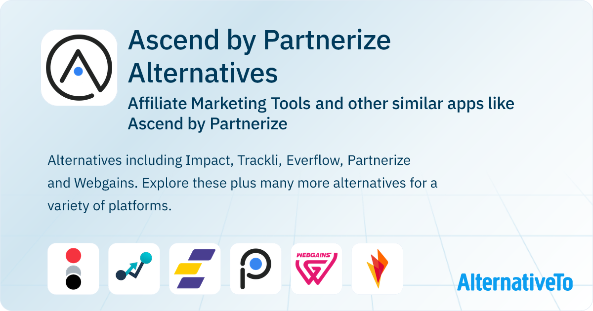Ascend by Partnerize Alternatives: Top 12 Affiliate Marketing Tools ...