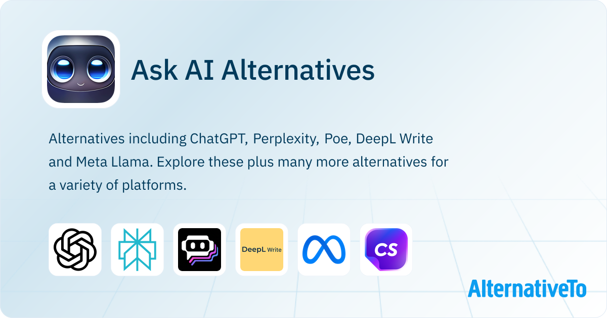 Ask AI Alternatives - Explore Similar Apps | AlternativeTo