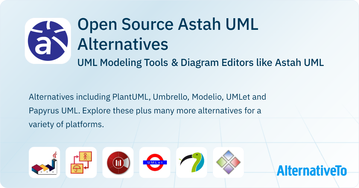 Open Source Astah UML Alternatives: Top 16 UML Modeling Tools ...