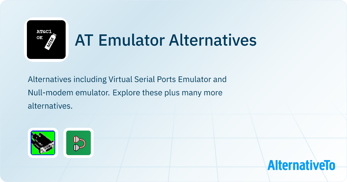 AT Emulator Alternatives - Explore Similar Software | AlternativeTo