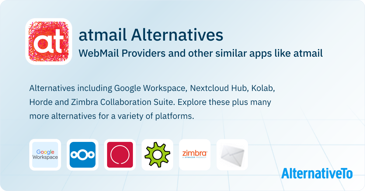 atmail Alternatives: Top 12 WebMail Providers & Similar Apps ...