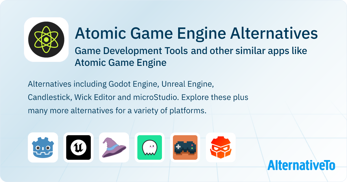 Atomic Game Engine Alternatives: Top 12 Game Development Tools ...