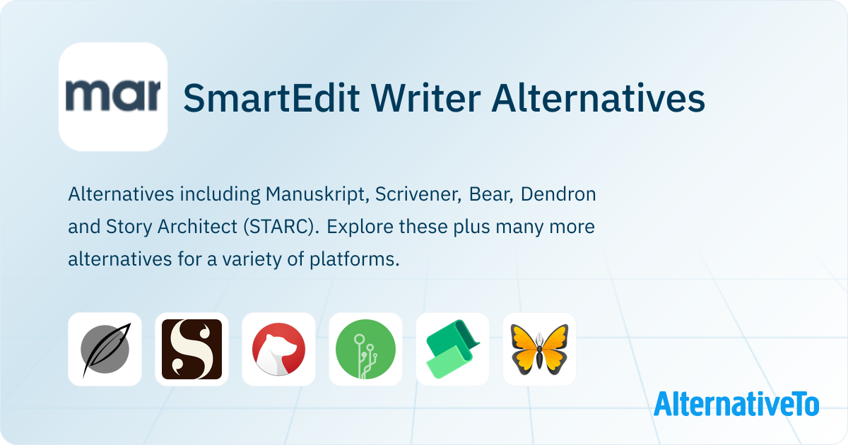 SmartEdit Writer Alternatives - Explore Similar Software | AlternativeTo