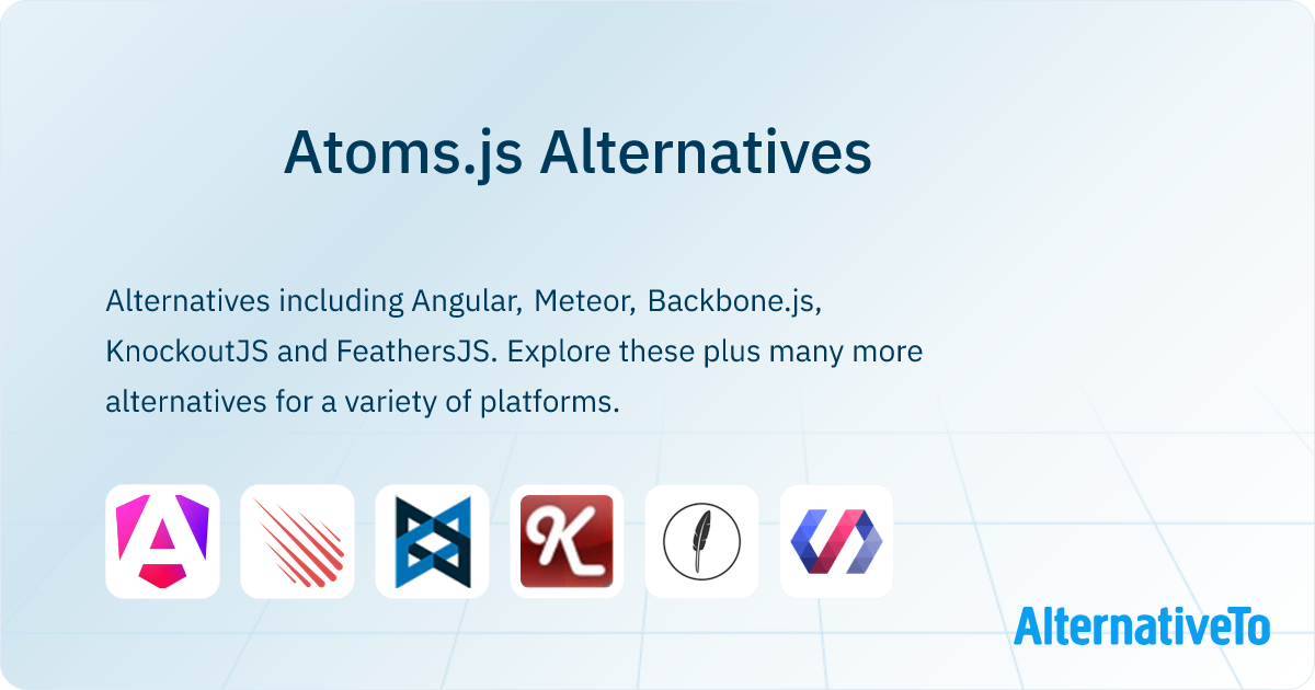 Atoms.js Alternatives - Explore Similar Apps & Services | AlternativeTo