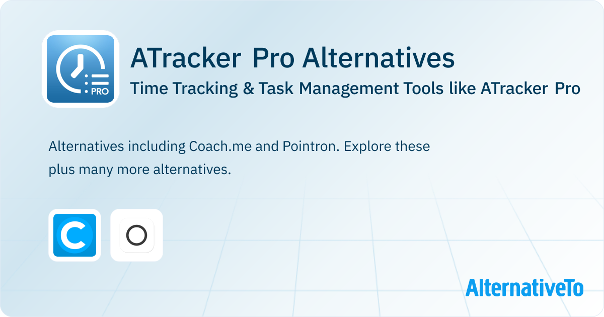 ATracker Pro Alternatives: Top 2 Time Tracking Tools | AlternativeTo