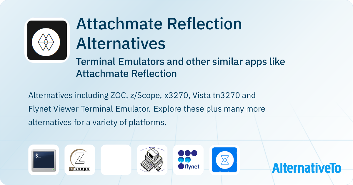 Attachmate Reflection Alternatives: Top 7 Terminal Emulators & Similar ...