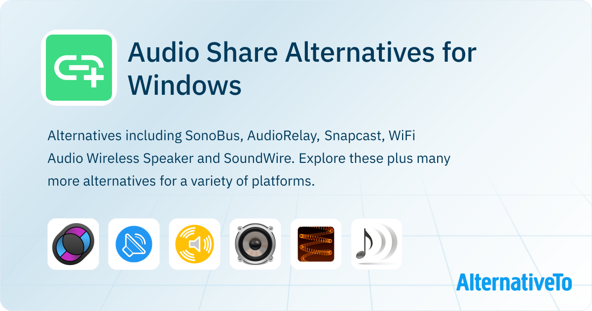 Audio Share Alternatives for Windows: Top 8 Audio Routers & Similar ...
