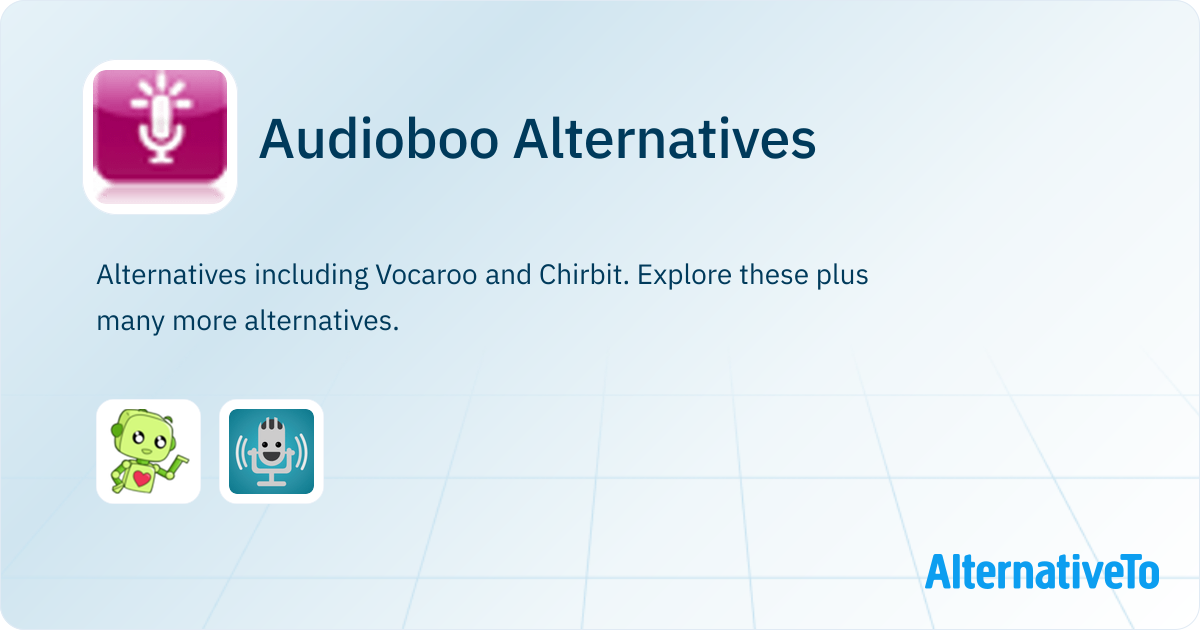 Audioboo Alternatives - Explore Similar Sites & Apps | AlternativeTo