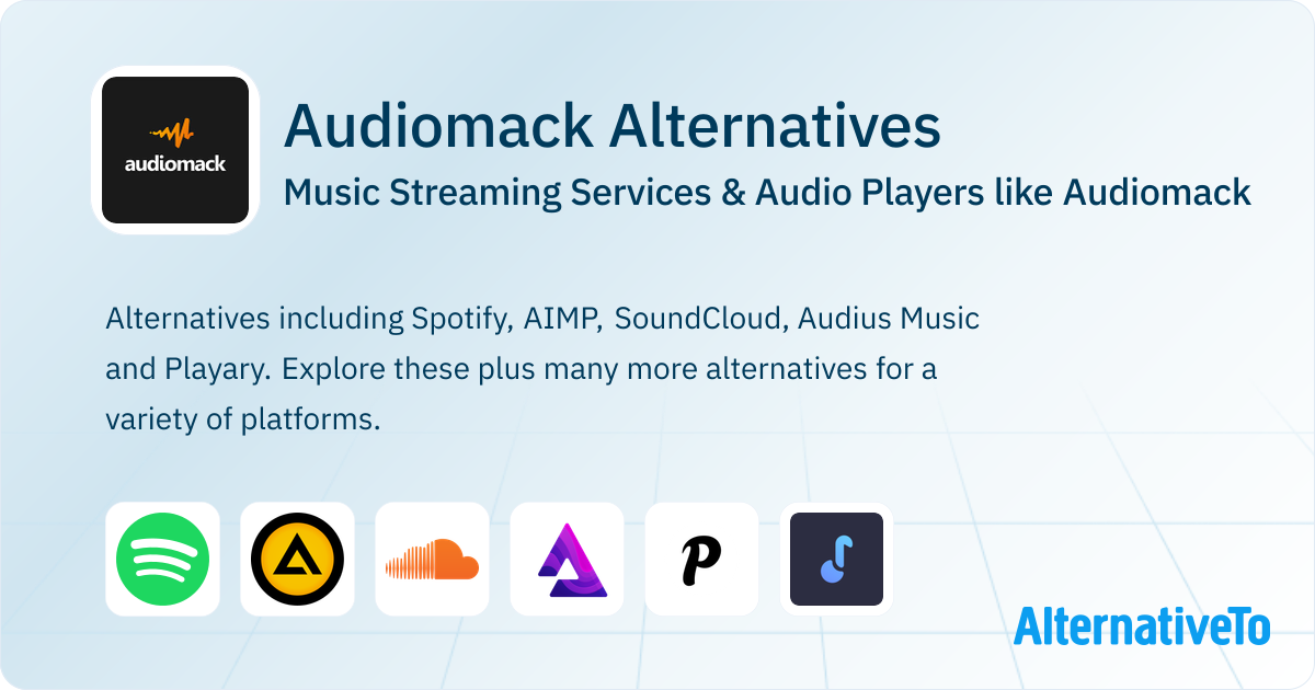 Audiomack Alternatives: Top 12 Music Streaming Services | AlternativeTo