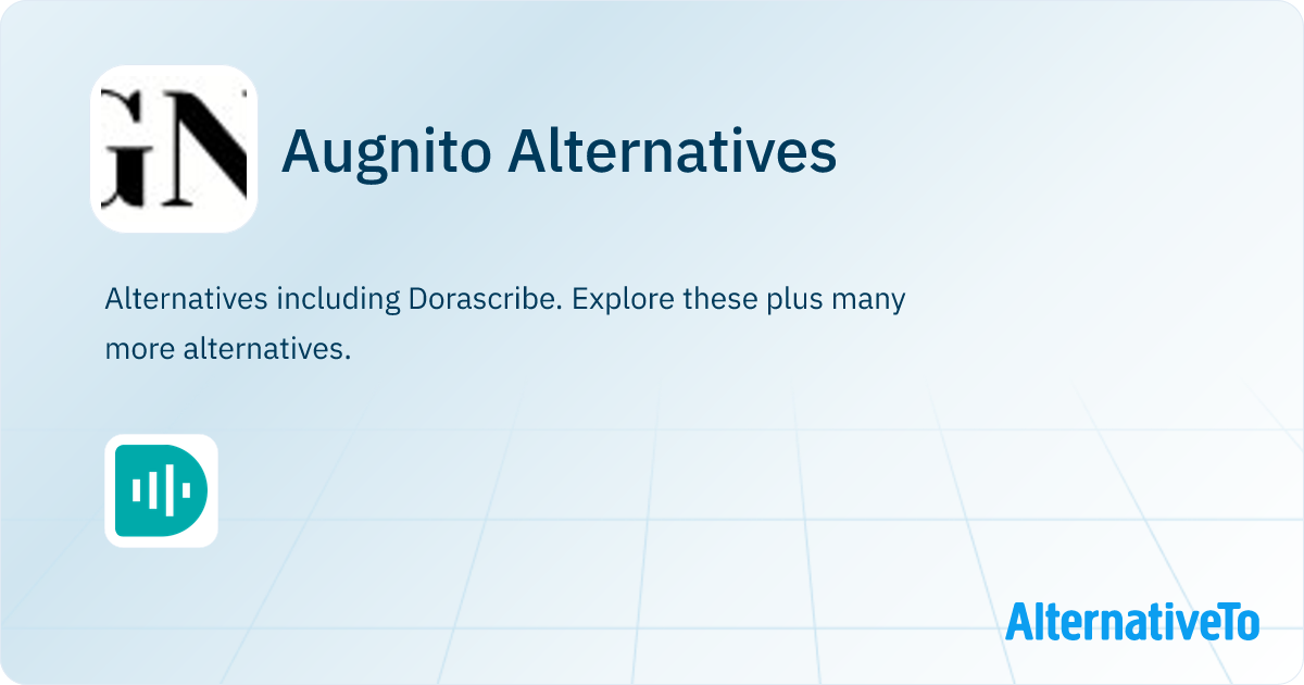 Augnito Alternatives - Explore Similar Apps & Services | AlternativeTo