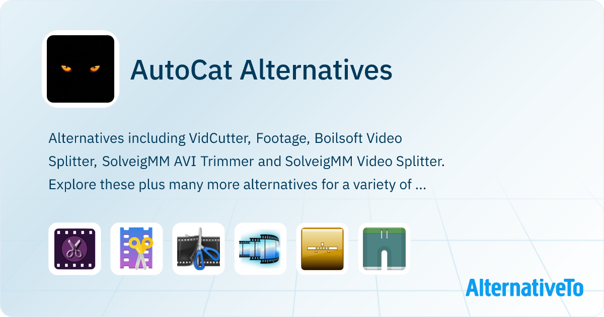 AutoCat Alternatives - Explore Similar Sites & Apps | AlternativeTo